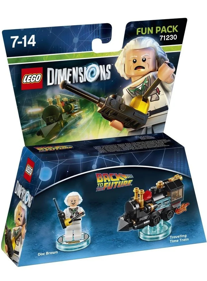 Lego Dimensions: Fun Pack - Back To The Future - Doc Brown