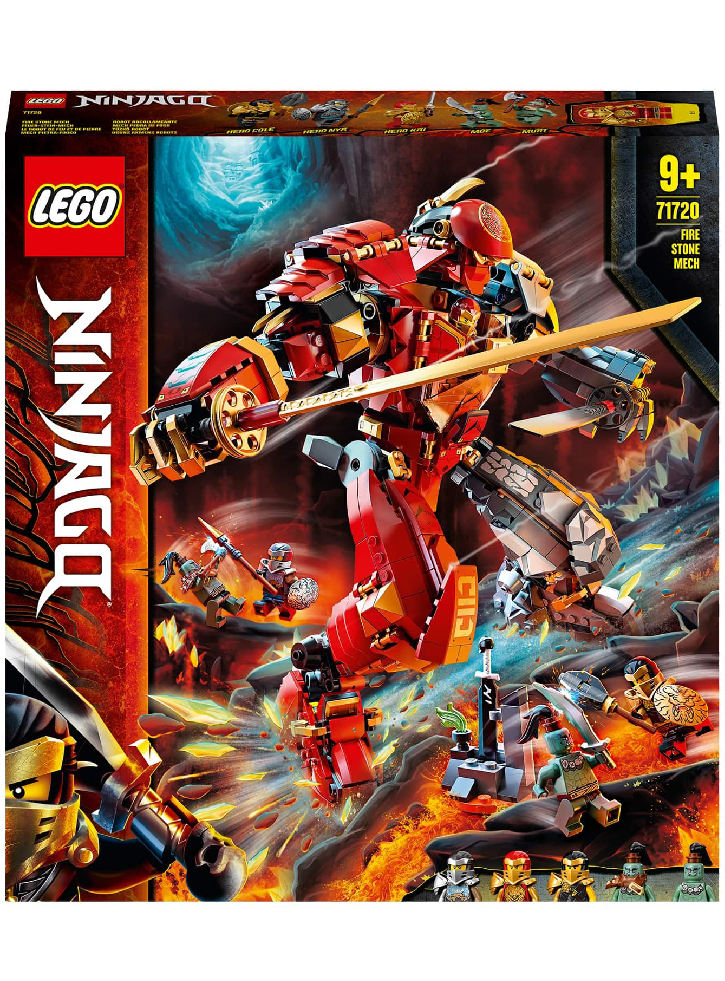 Joc Lego Ninjago: Fire Stone Mech (71720)