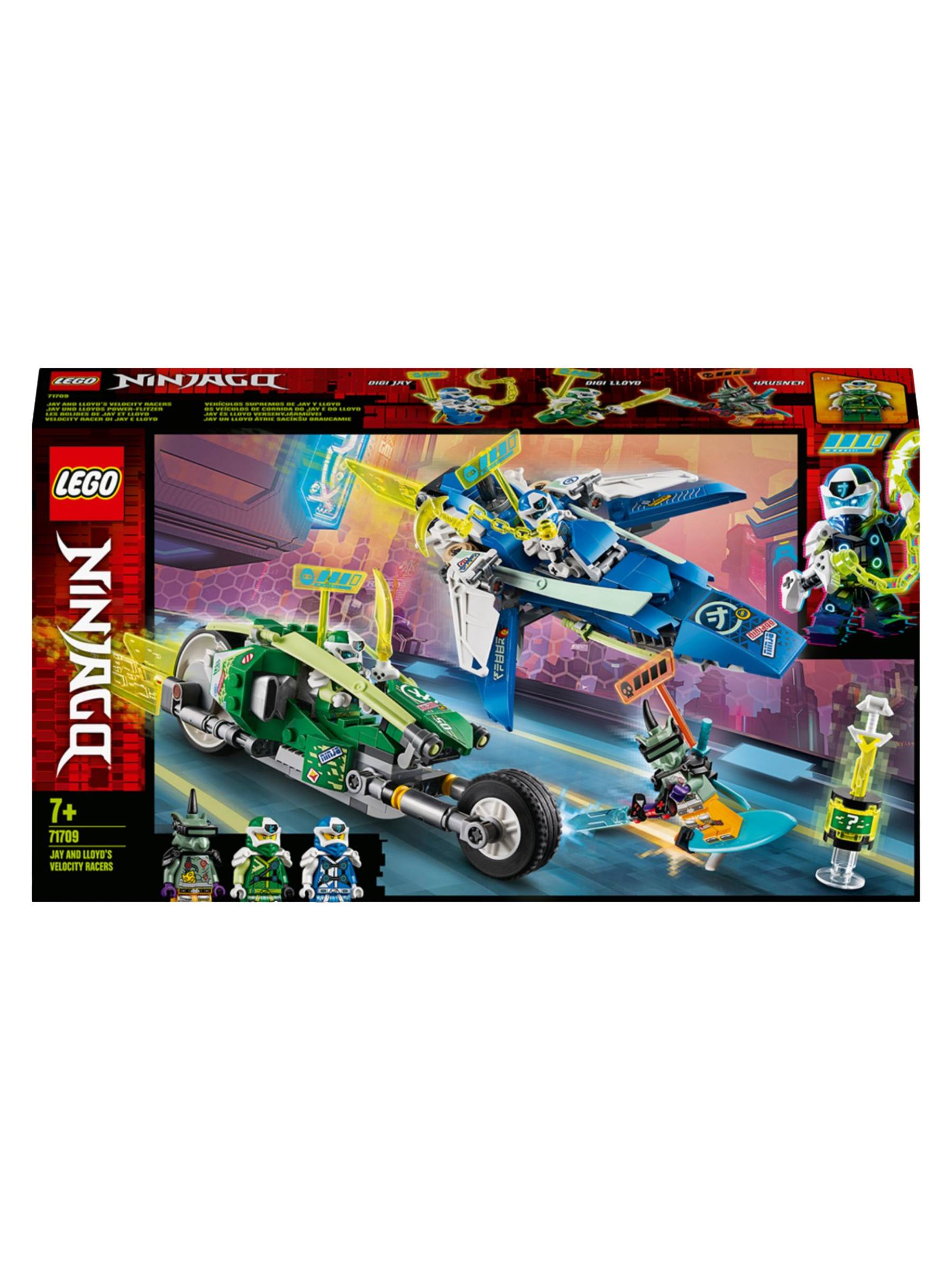 Lego Ninjago: Jay And Lloyds Velocity Racers (71709)