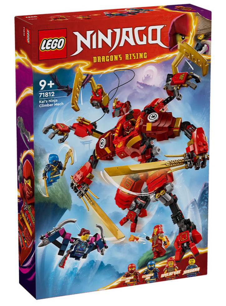 Joc Lego Ninjago Kais Ninja Climber Mech (71812)
