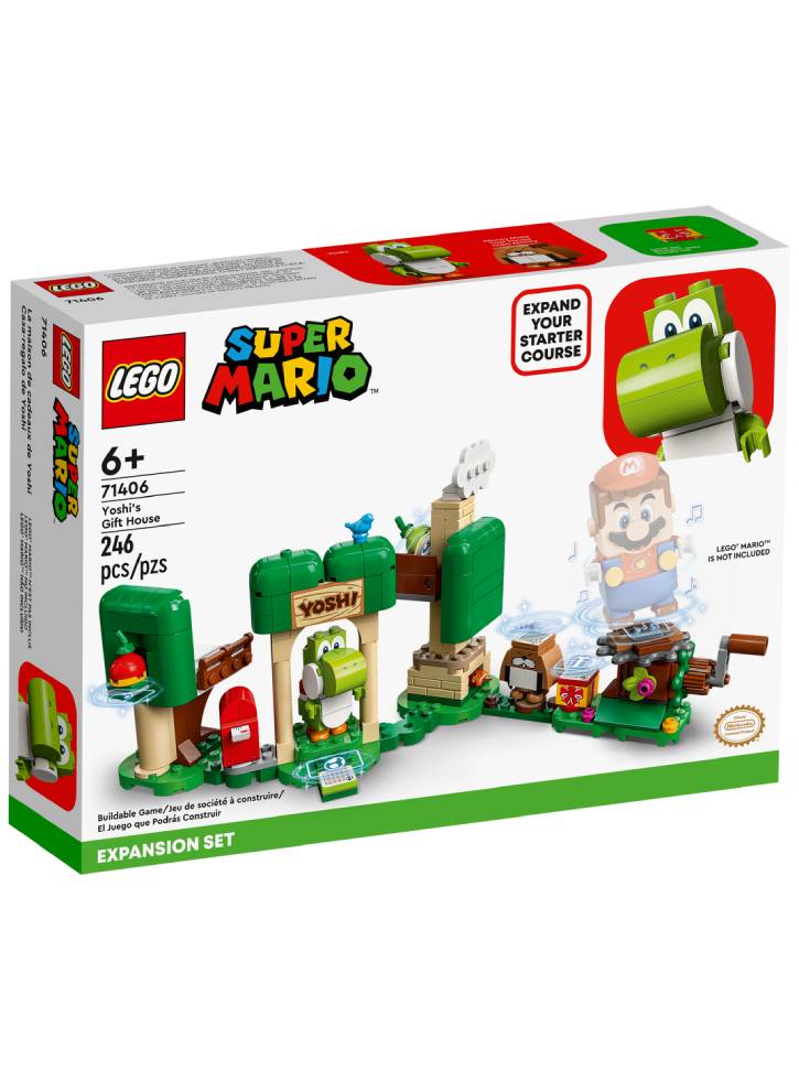 Joc Lego Super Mario Yoshis Gift House Expansion Set (71406)
