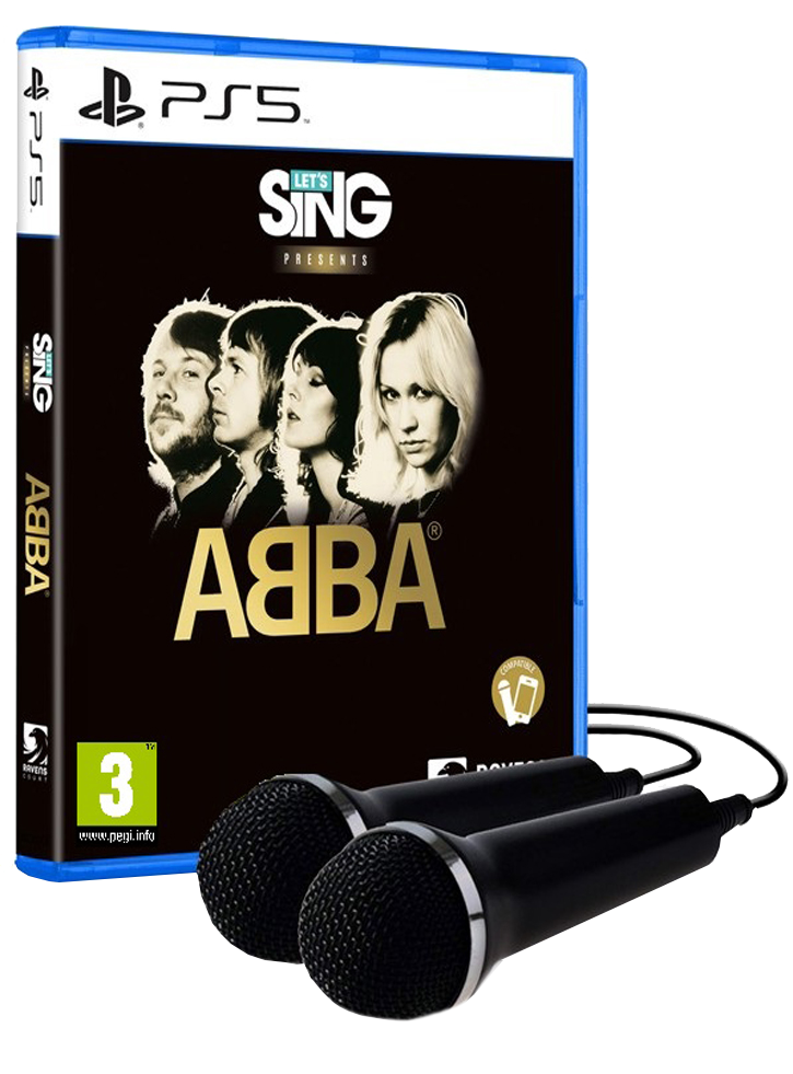 Joc Lets Sing Abba Double MIC Bundle pentru PS5