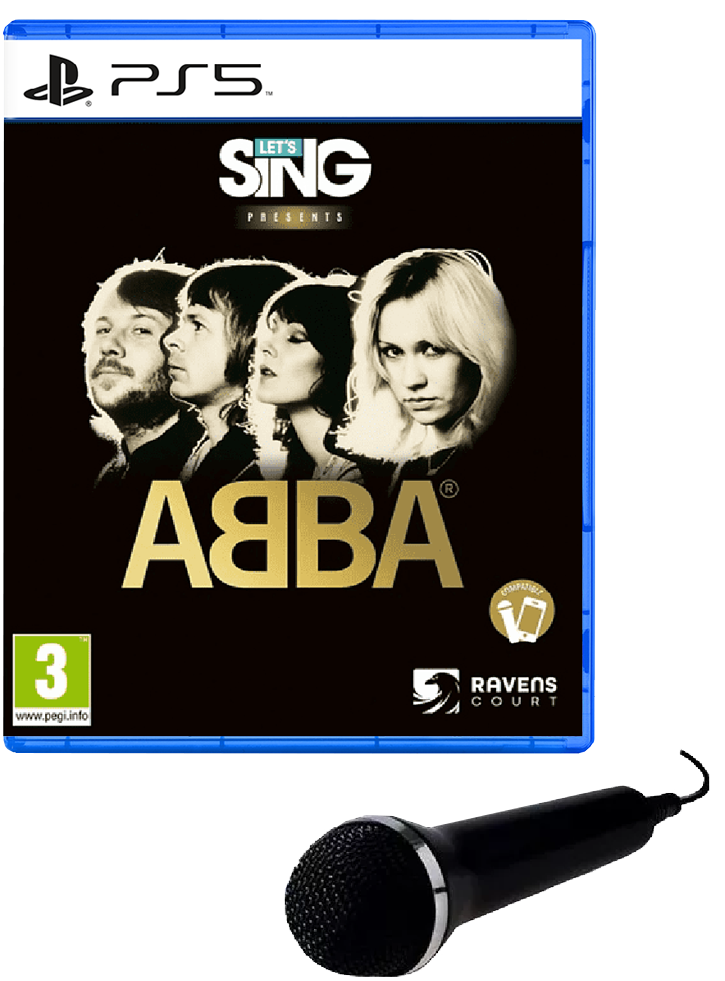 Joc Lets Sing Abba Single MIC Bundle pentru PS5