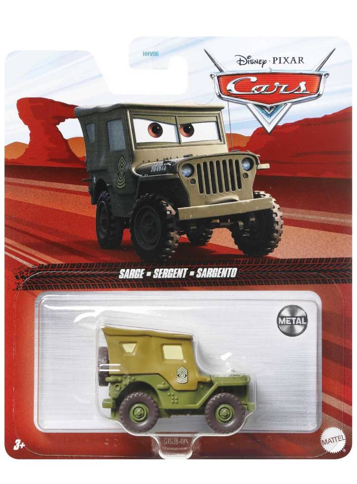 Masina Disney Cars 3 Die Cast Sarge