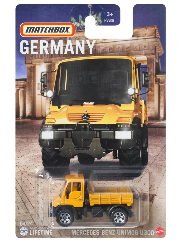 Matchbox Germany Mercedes-benz Unimog U300 (hvv25)