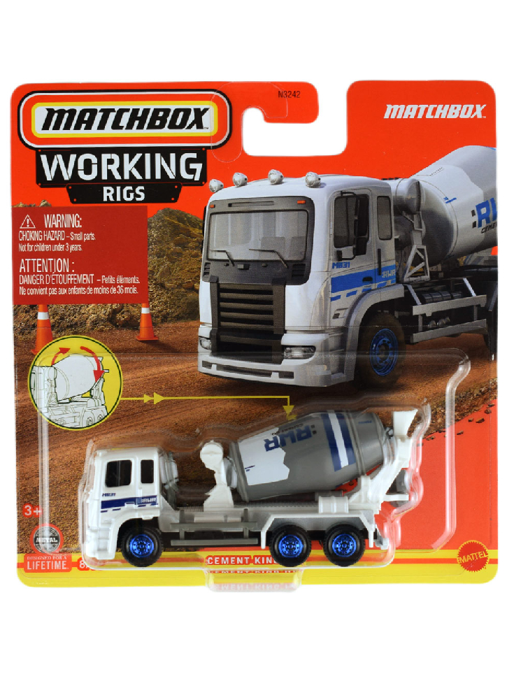 Matchbox Real Working Rigs Cement King Hd (hvv13)