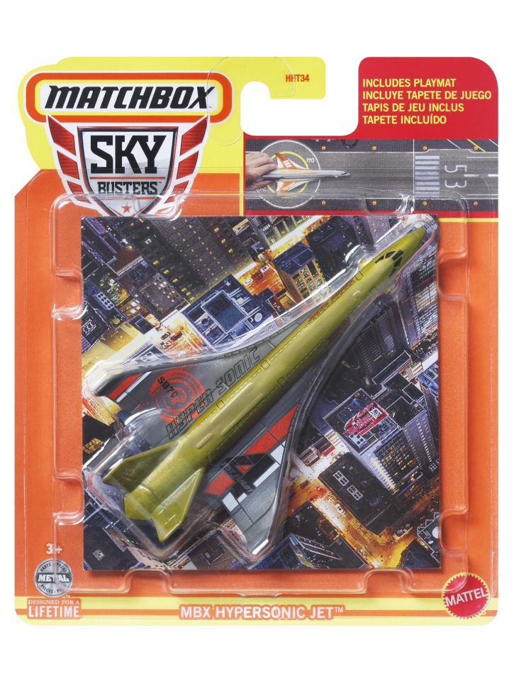 Matchbox Sky Busters Mbx Hypersonic Jet (hvm57)