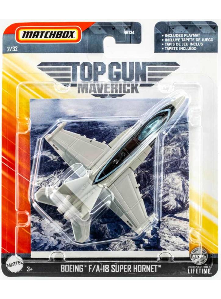 Matchbox Sky Busters Top Gun Maverick Boeing F/a-18 Super Hornet
