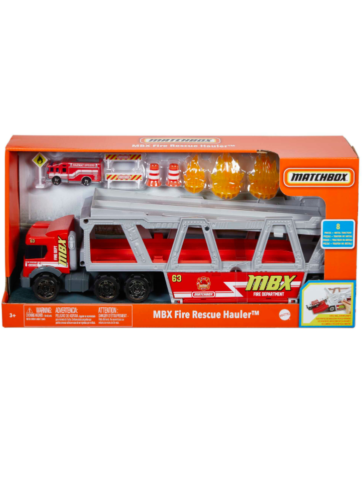 Mattel Matchbox Fire Rescue Hauler gwm23