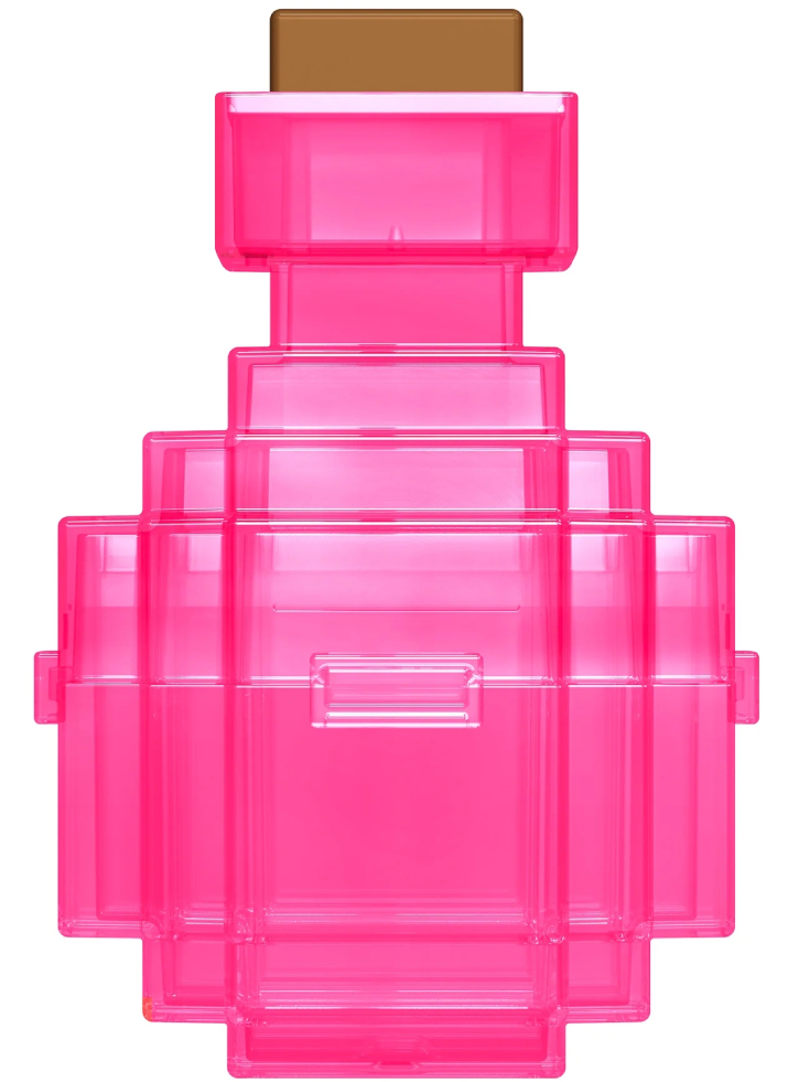 Mattel Minecraft Mini Mode Potion Brewing Pink (jcd01)