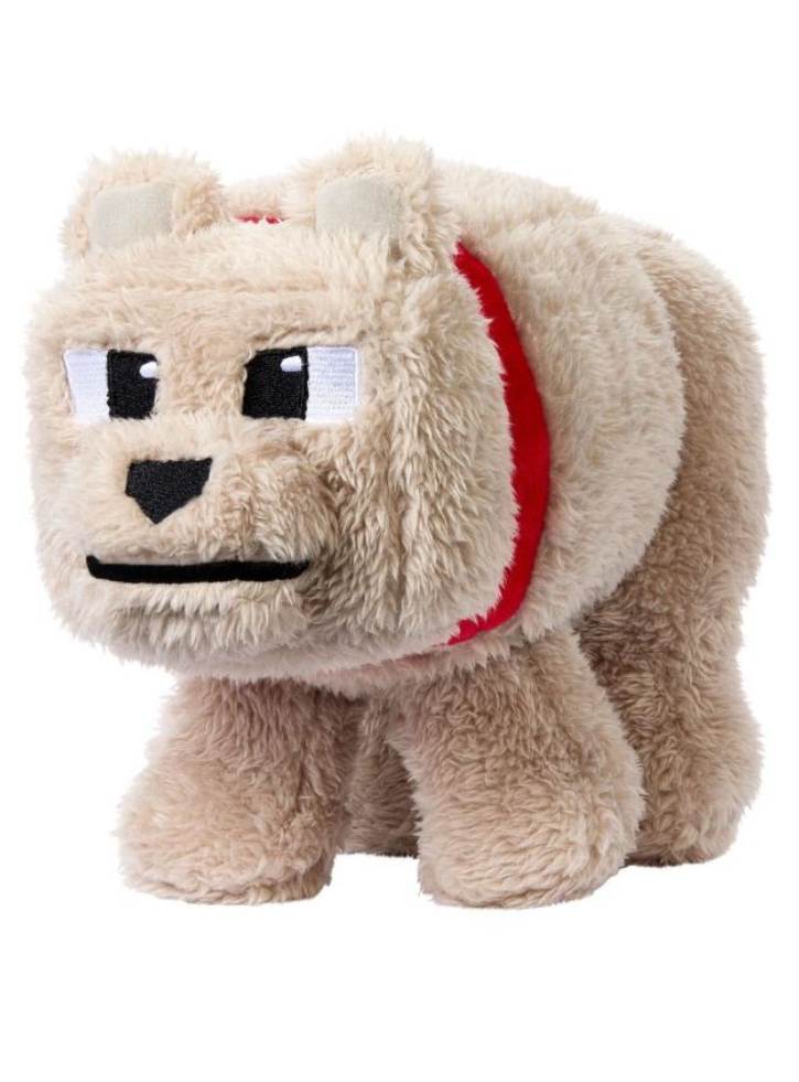 Jucarie Plus Mattel Minecraft Wolf Plush 20cm (jfp55)