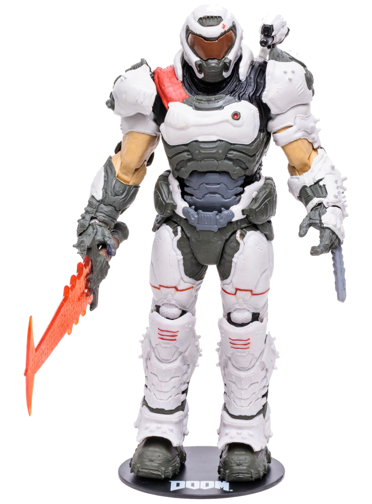 Mcfarlane Doom Eternal Doom Slayer White Armor 18cm