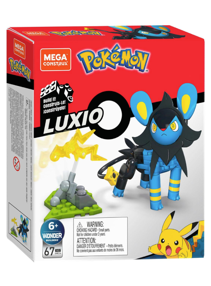Joc Lego Mega Construx Pokemon Luxio (gmd36)