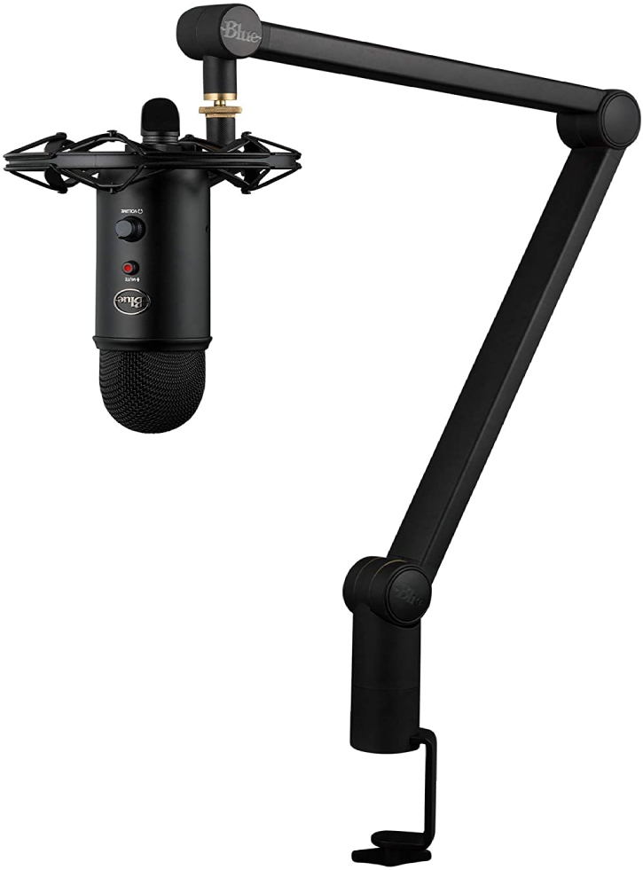 Microfon Blue Yeticaster Pro Broadcast Bundle Negru pentru Pc