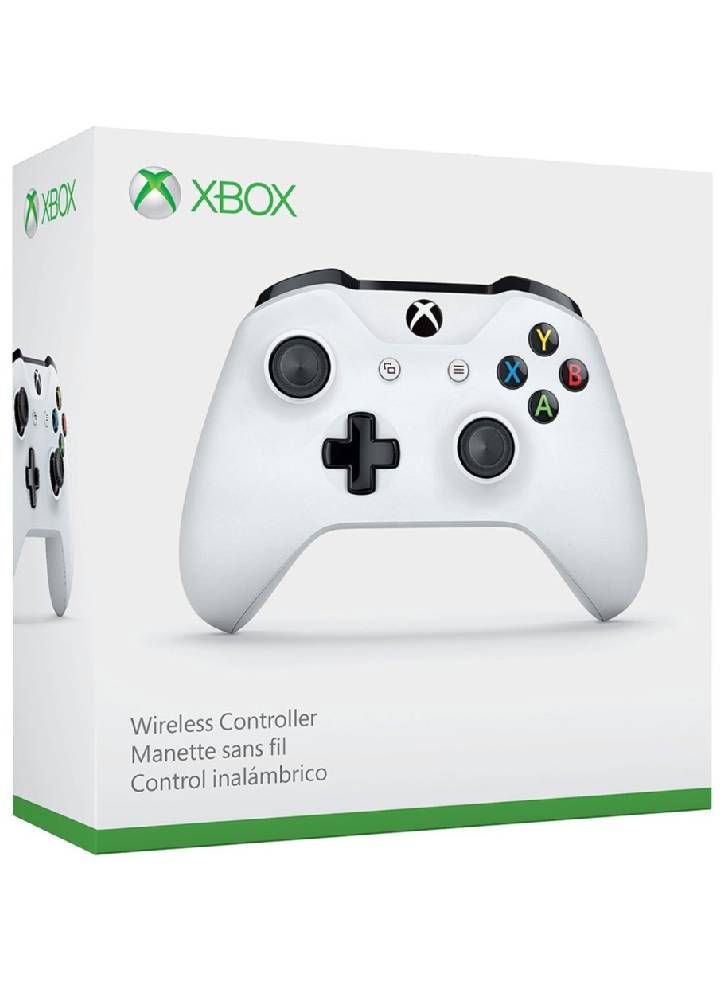 Microsoft Official Wireless Controller White pentru Xbox One