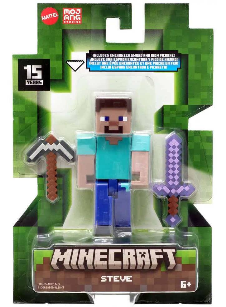 Figurina Joc Minecraft 15th Anniversary Steve