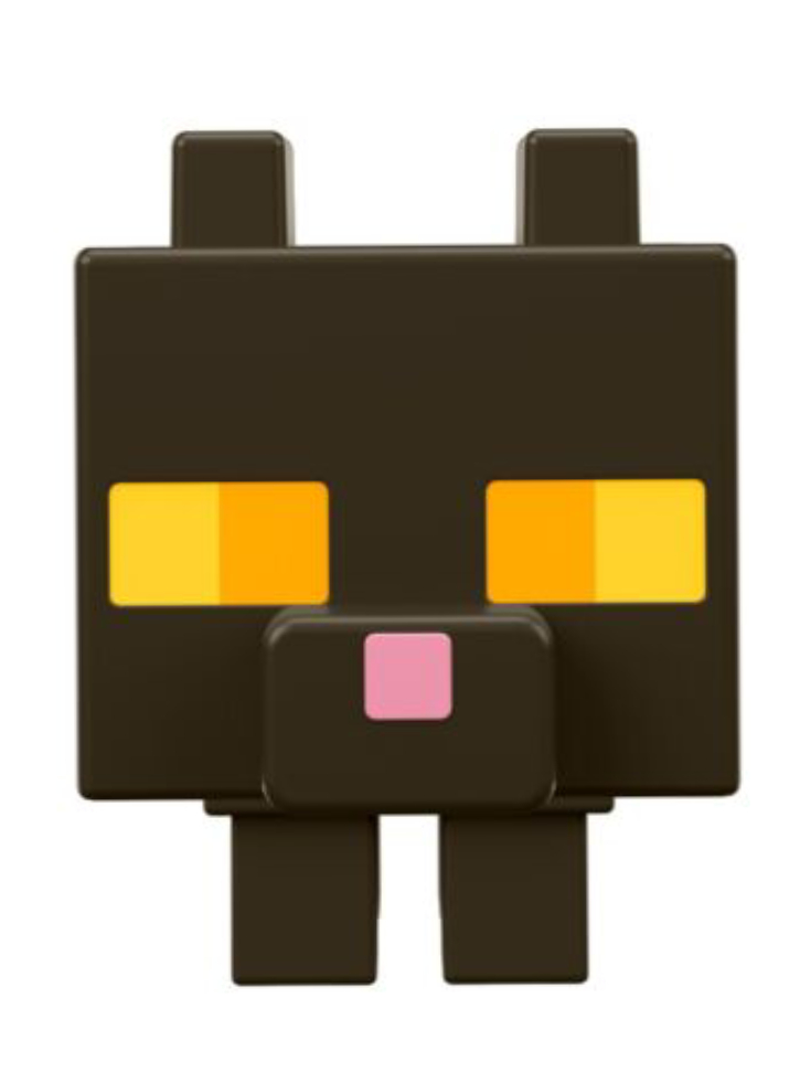 Figurina Joc Minecraft Mob Head Minis Stray Cat Hjv18