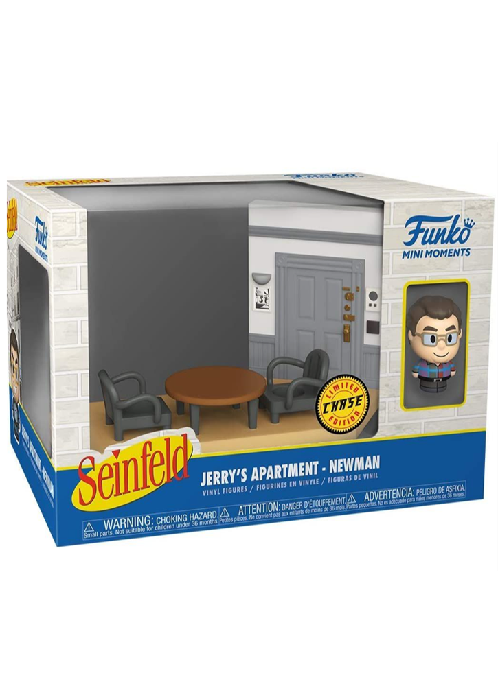 Figurina Joc Mini Moments Seinfeld Jerrys Apartment Newman With Diorama