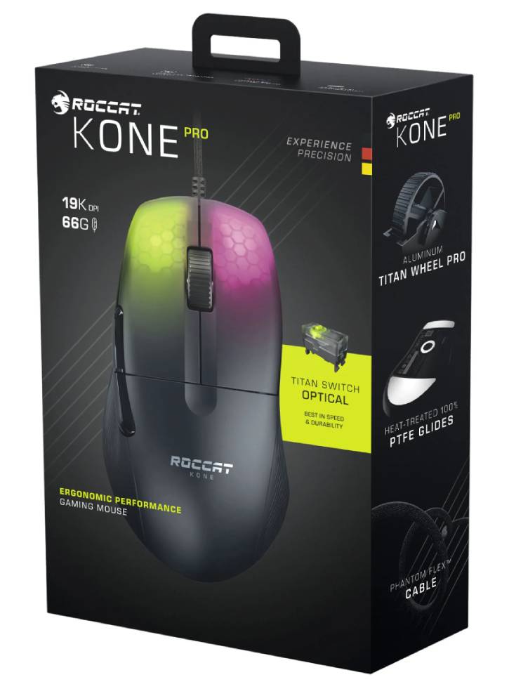 Mouse Roccat Kone Pro Black pentru PC