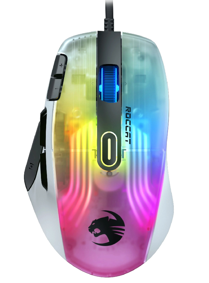Mouse Roccat Kone Xp White Wired pentru PC