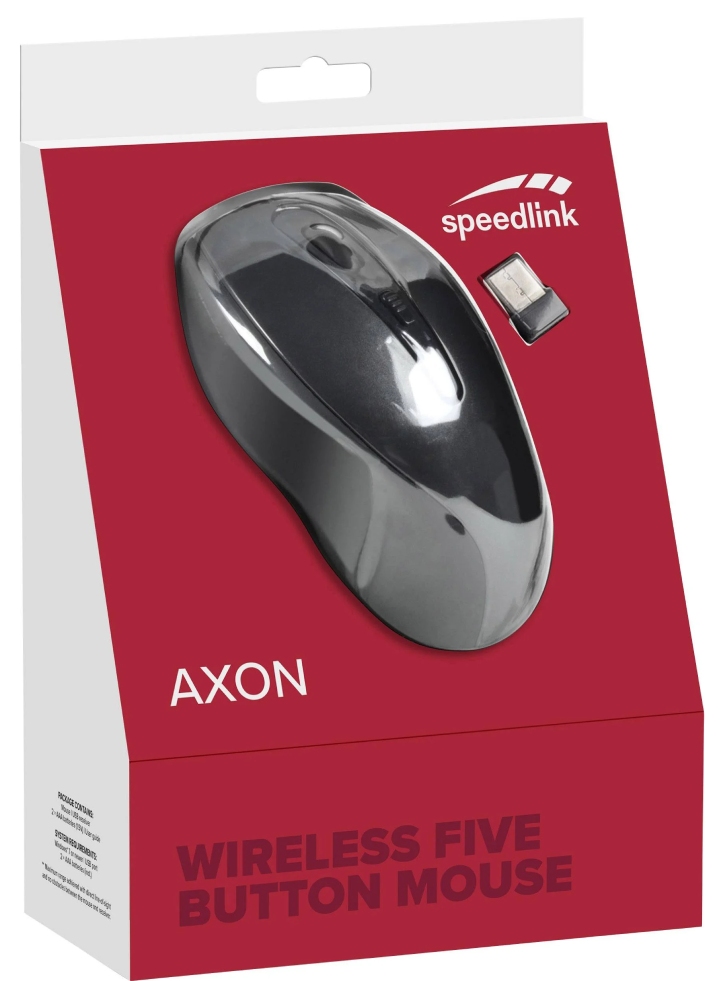 Mouse Speedlink Axon Wireless Dark Grey pentru PC