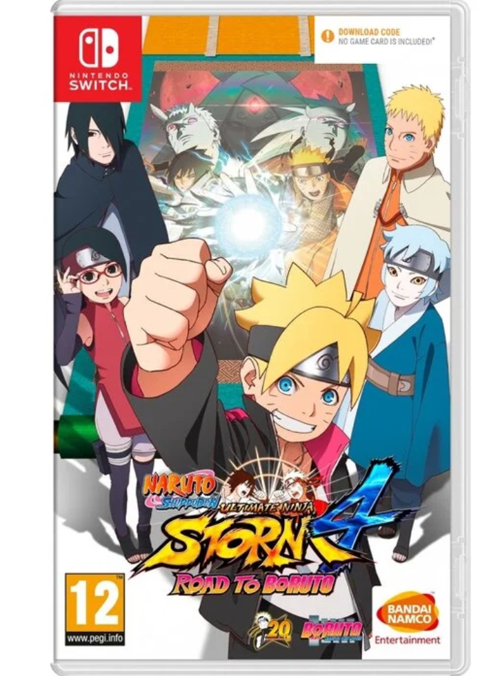 Naruto Shippuden Ultimate Ninja Storm 4 Road To Boruto (code In A Box)