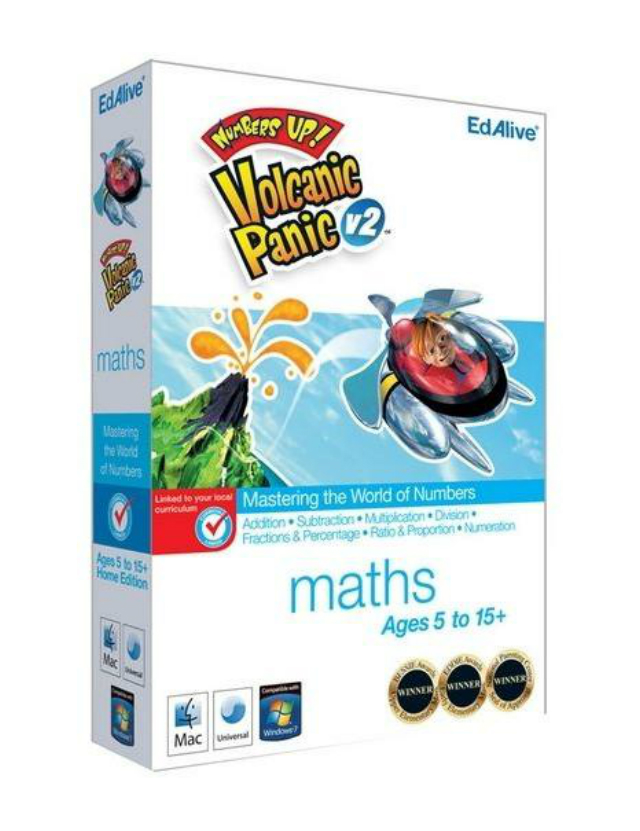 Joc Numbers Up! Volcanic Panic Maths Focus pentru PC