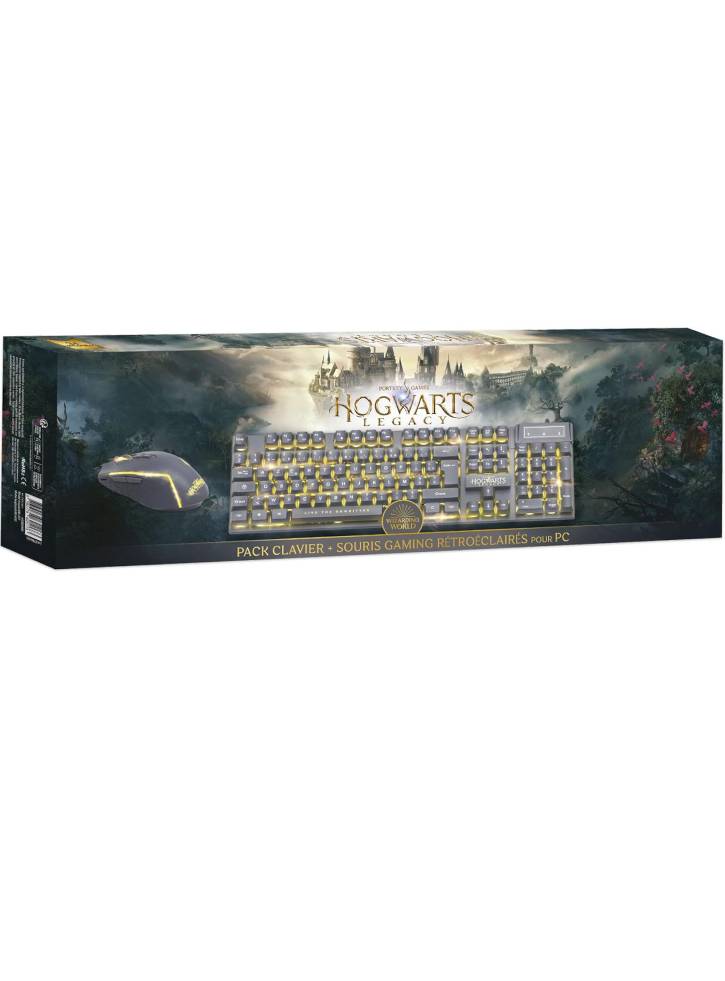 Pack Keyboard + Mouse Harry Potter Azerty pentru PS4 / PC