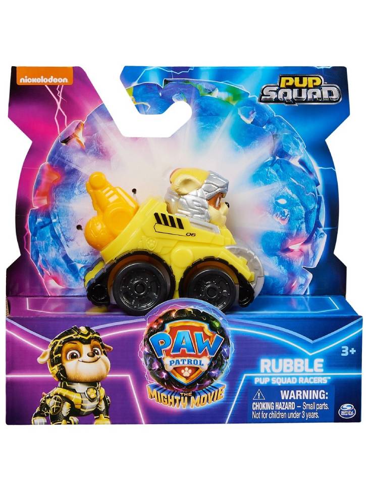 Paw Patrol The Mighty Movie Pup Squad Racers Rubble (20142218)