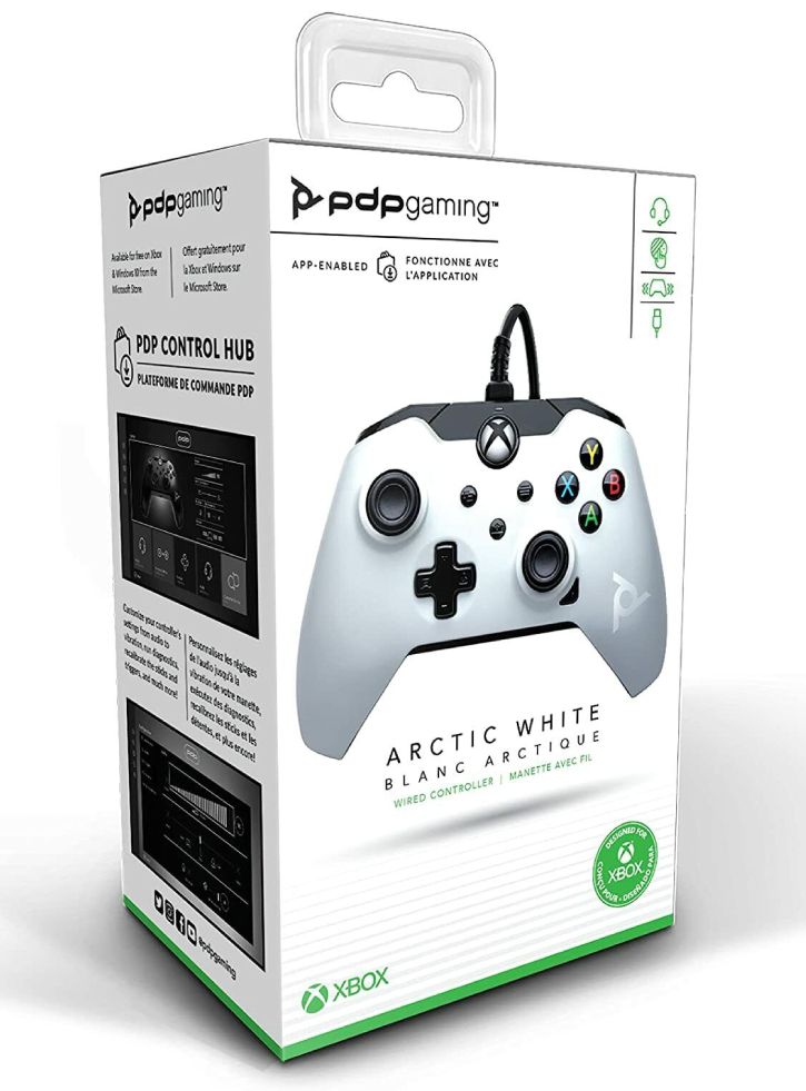Pdp Wired Controller White pentru XBOX SERIES