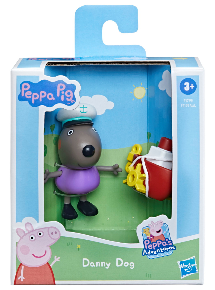 Peppa Pig Adventures Danny Dog Captain f3759