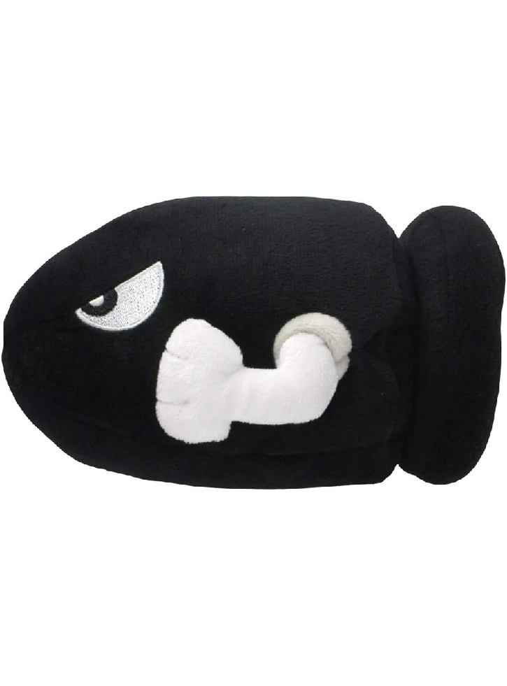 Jucarie Plus Super Mario Bullet Bill 15cm