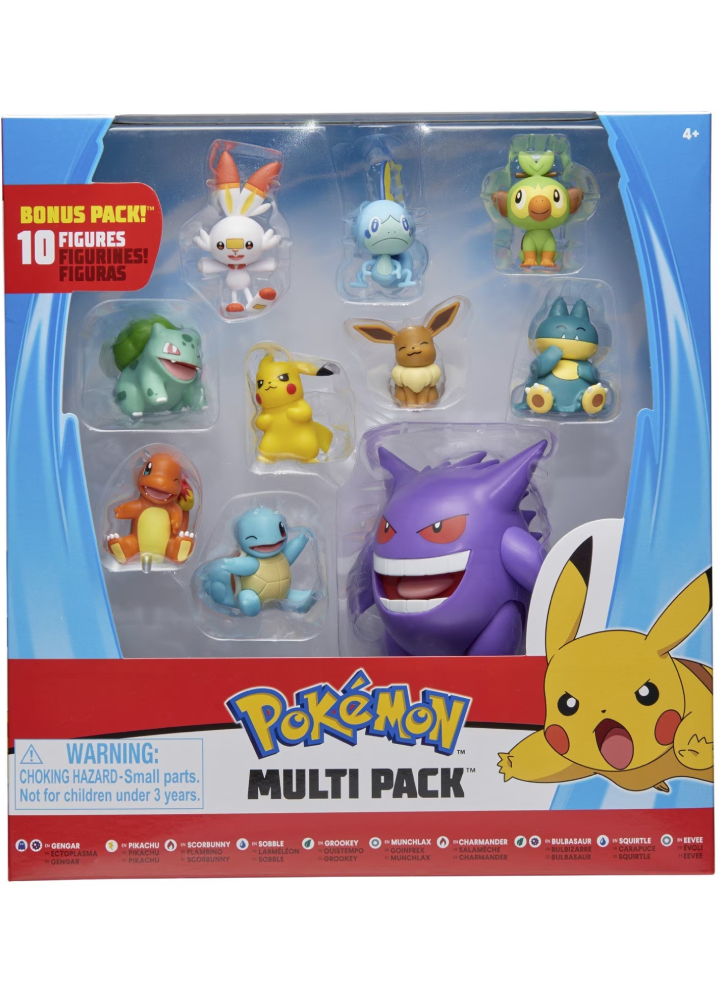 Figurina Statueta Pokemon Battle 10 Pack Deluxe Pkw0245