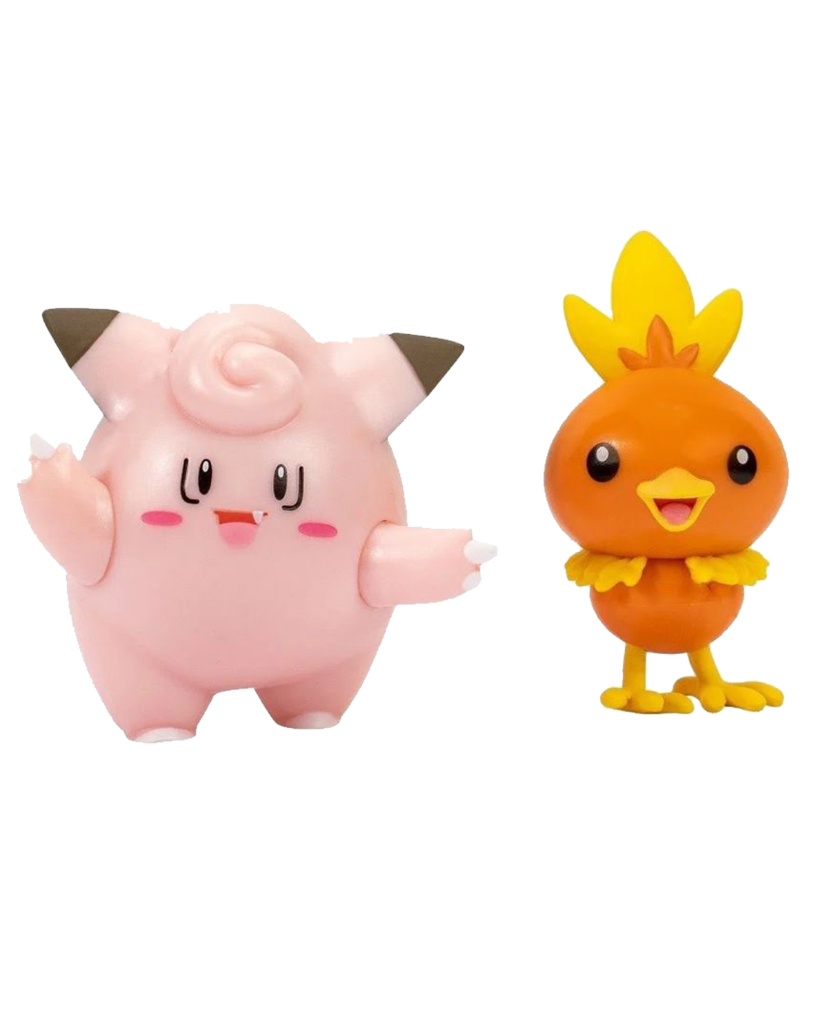 Figurina Joc Pokemon Battle Pack Torchic & Clefairy