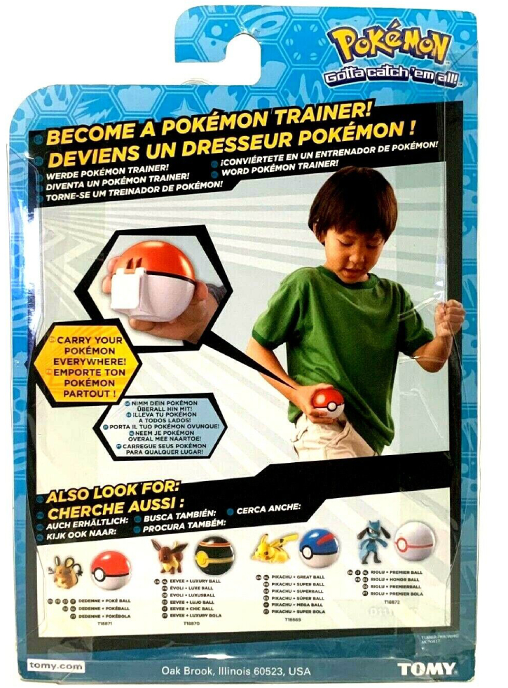 Pokemon Clip & Carry Pokeball (random)