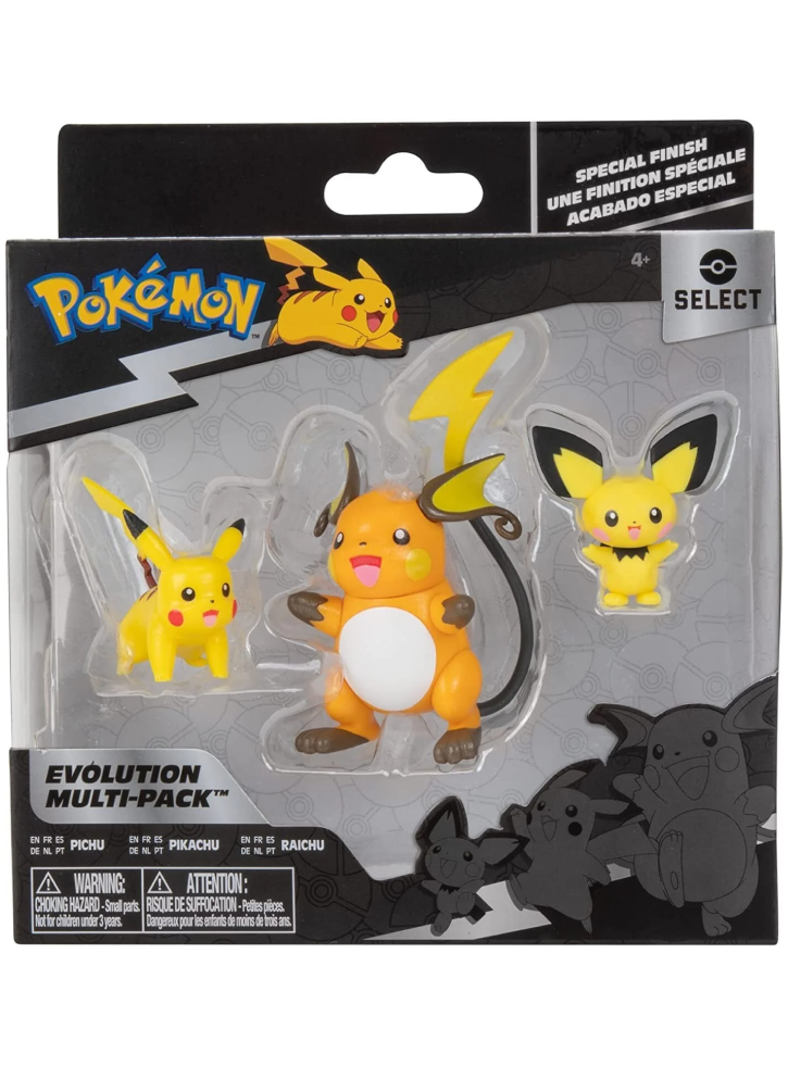 Figurina Joc Pokemon Select Evolution Pikachu Pkw2778