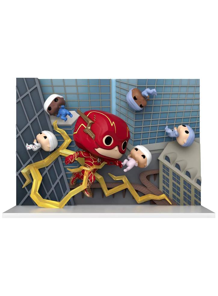 Figurina Joc Pop Moment DC The Flash Baby Shower Moment 9cm