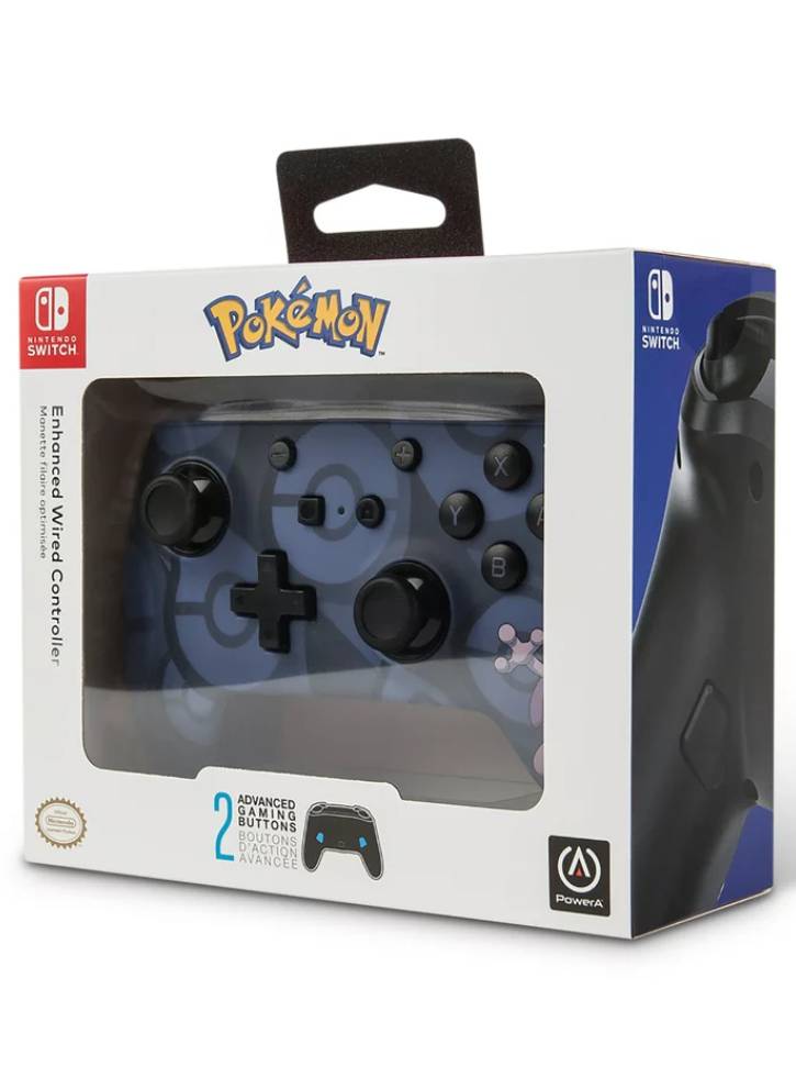Powera Pokemon Wired Controller Mewtwo pentru NSW