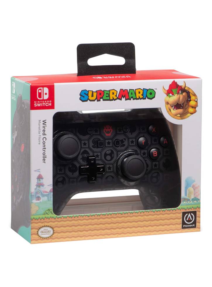 Powera Wired Controller: Shadow Bowser