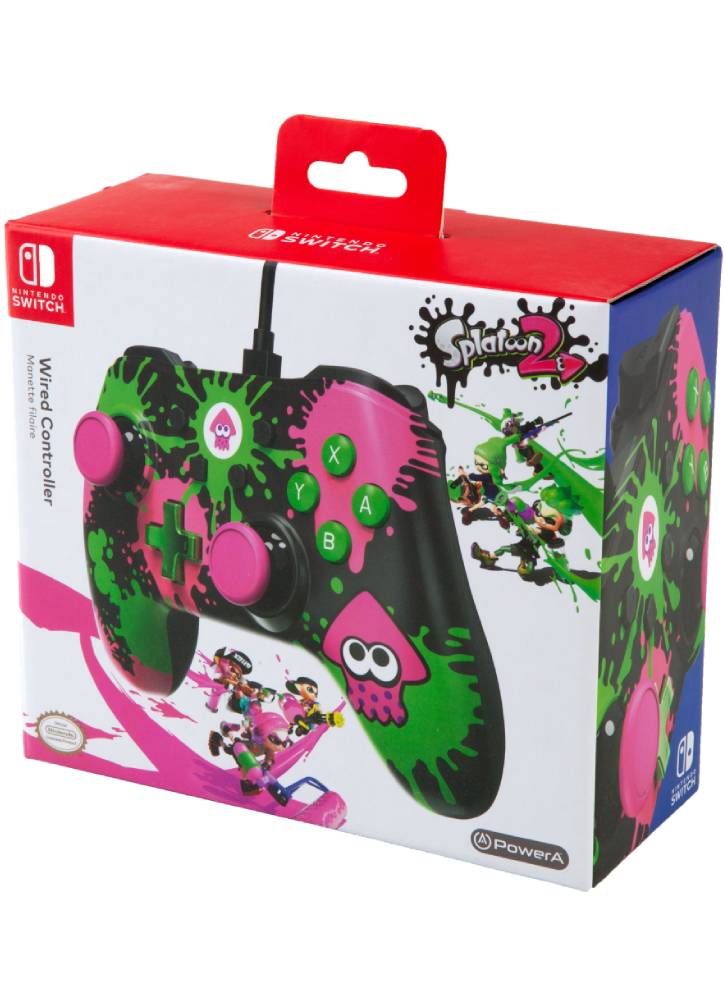 Powera Wirec Controller Splatoon