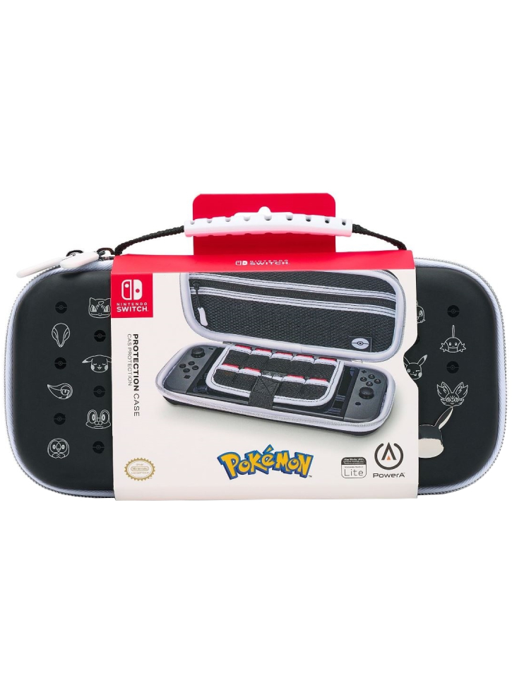 Protection Case Pikachu Black & Silver