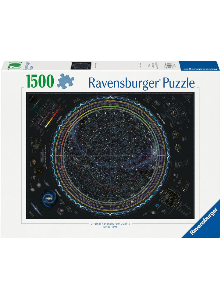 Ravensburger Puzzle Map Of The Universe 1500p (12000703)
