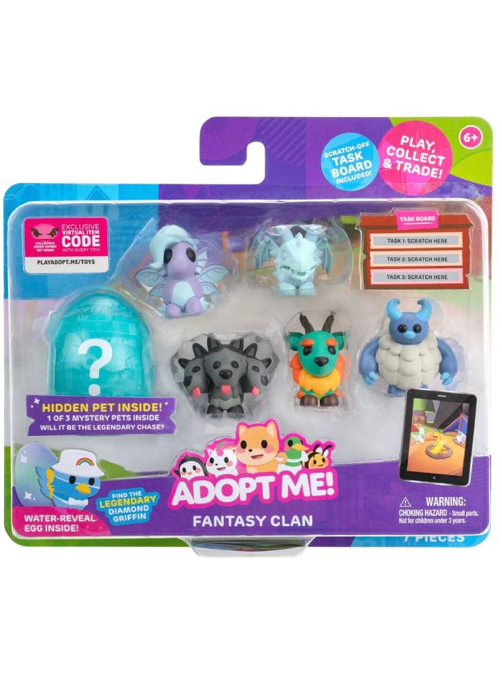 Animalut Set Adopt Me Pets Fantasy Clan 5cm