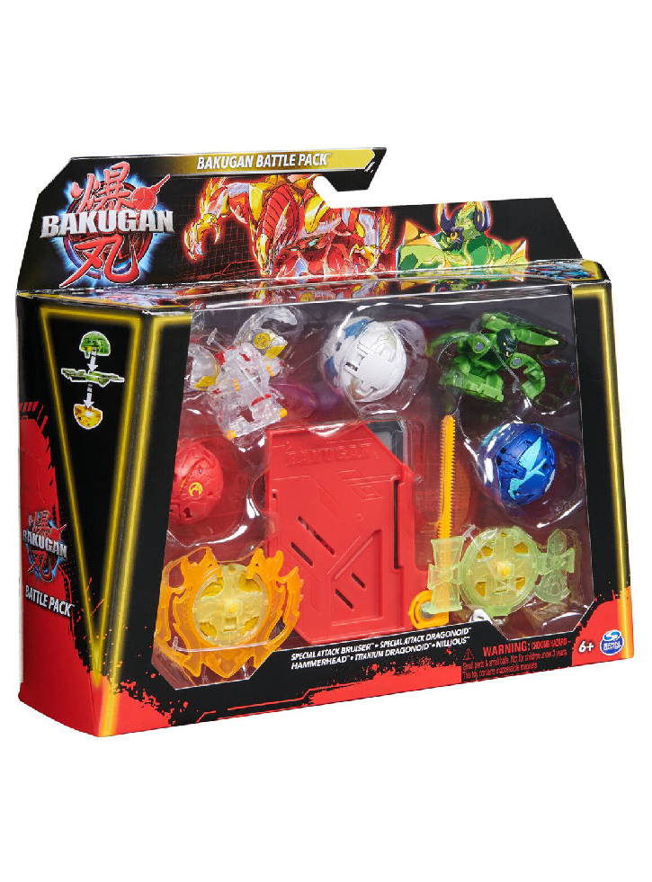 Jucarie Robot Set Bakugan 3.0 Battle Red