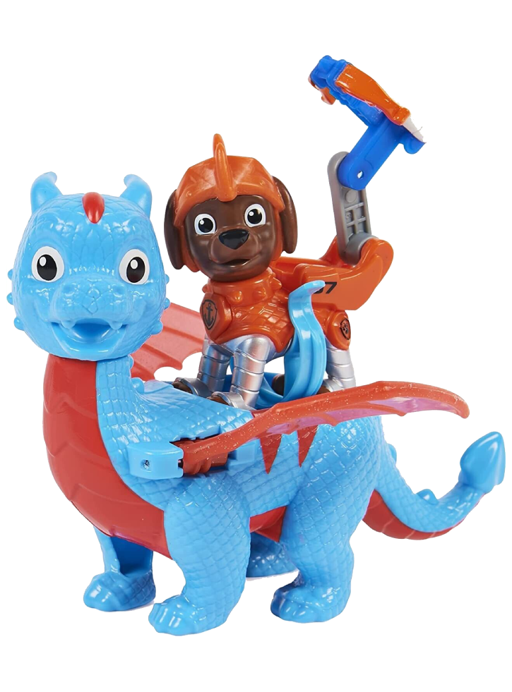 Set Paw Patrol Rescue Knights Zuma And Dragon Ruby