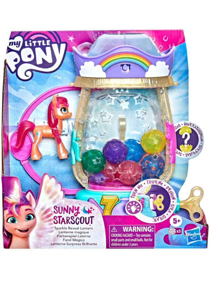 Papusa Set Poneiul My Little Pony Sunny Starscout Sparkle Reveal Lantern