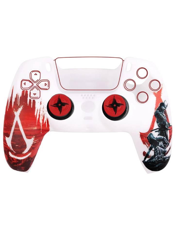 Silicone Case + Grips Controller Assassins Creed Shadows pentru PS5