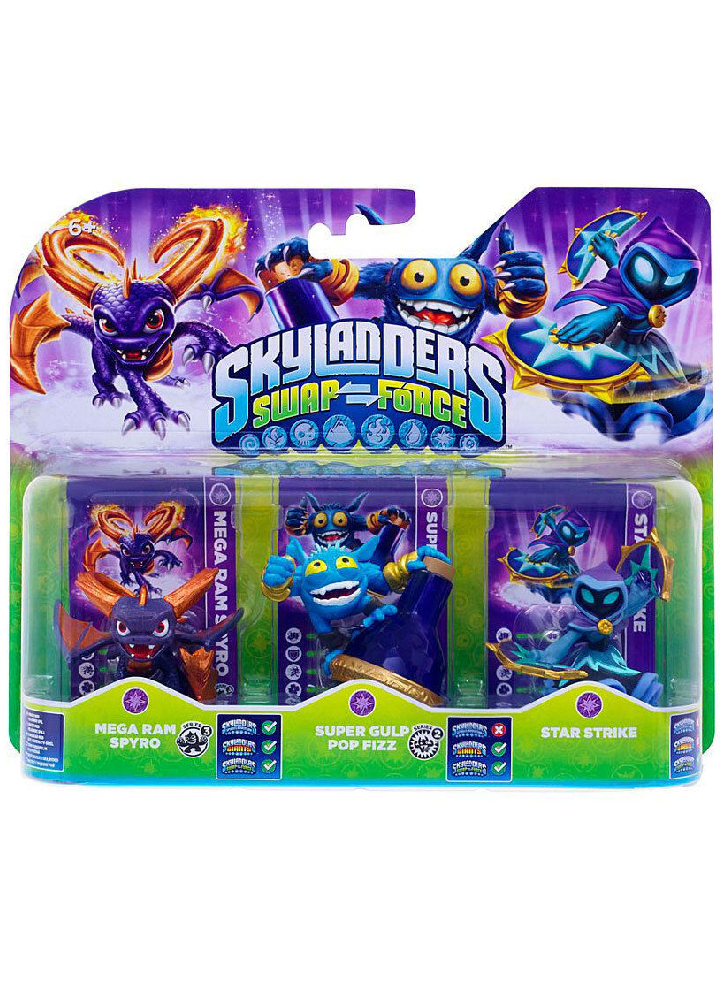 Figurina Joc Skylanders Swap Force Magic Triple Pack
