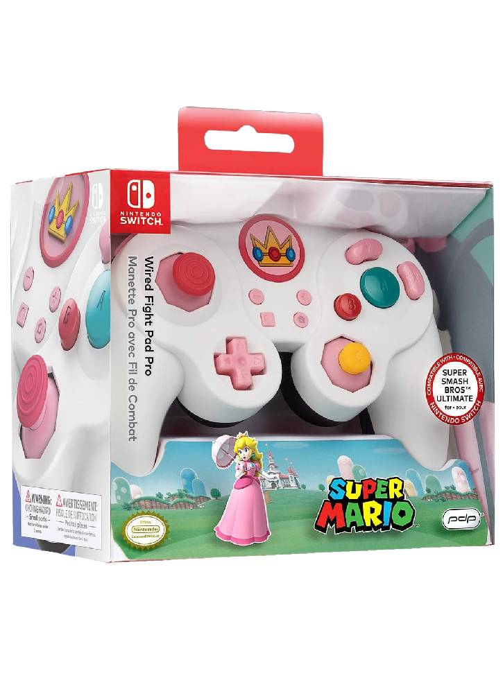 Smash Wired Controller: Pad Pro Peach