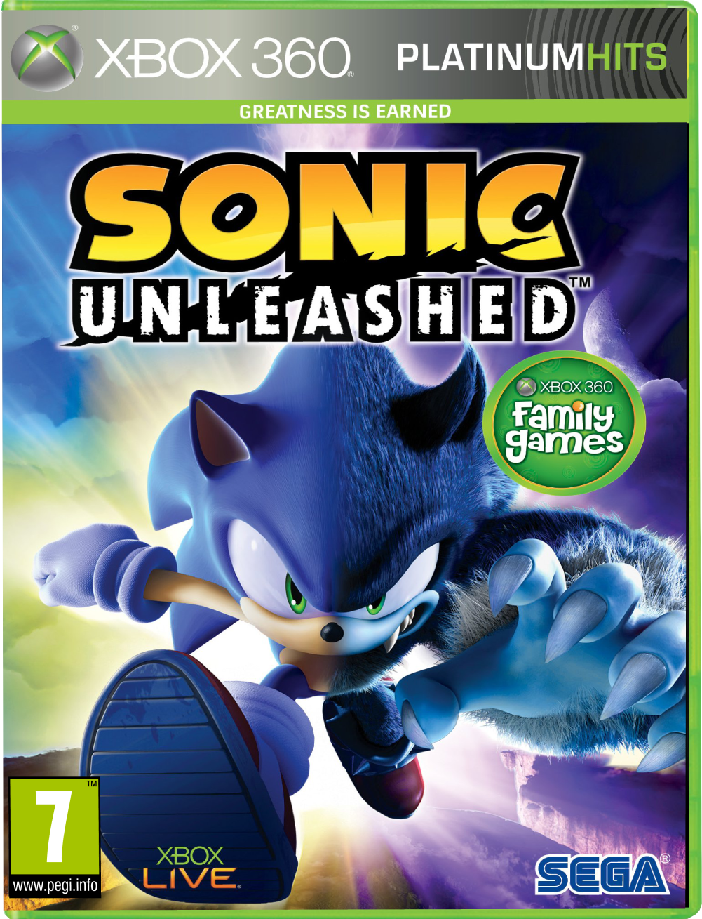 Joc Sonic Unleashed Platinum Hits pentru Xbox 360